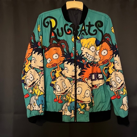 Nickelodeon | Jackets & Coats | Nwt L M Xl Rugrats Members Only Hood ...